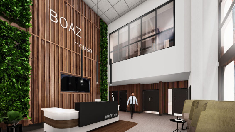 Commercial Construction Excellence at Boaz House